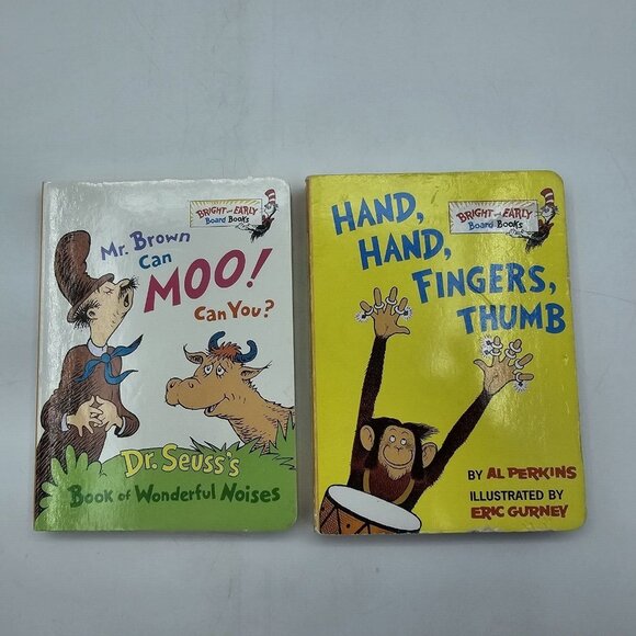 Dr. Seuss | Toys | Dr Seuss Mr Brown Can Moo Can You Abc Alphabet Mini ...